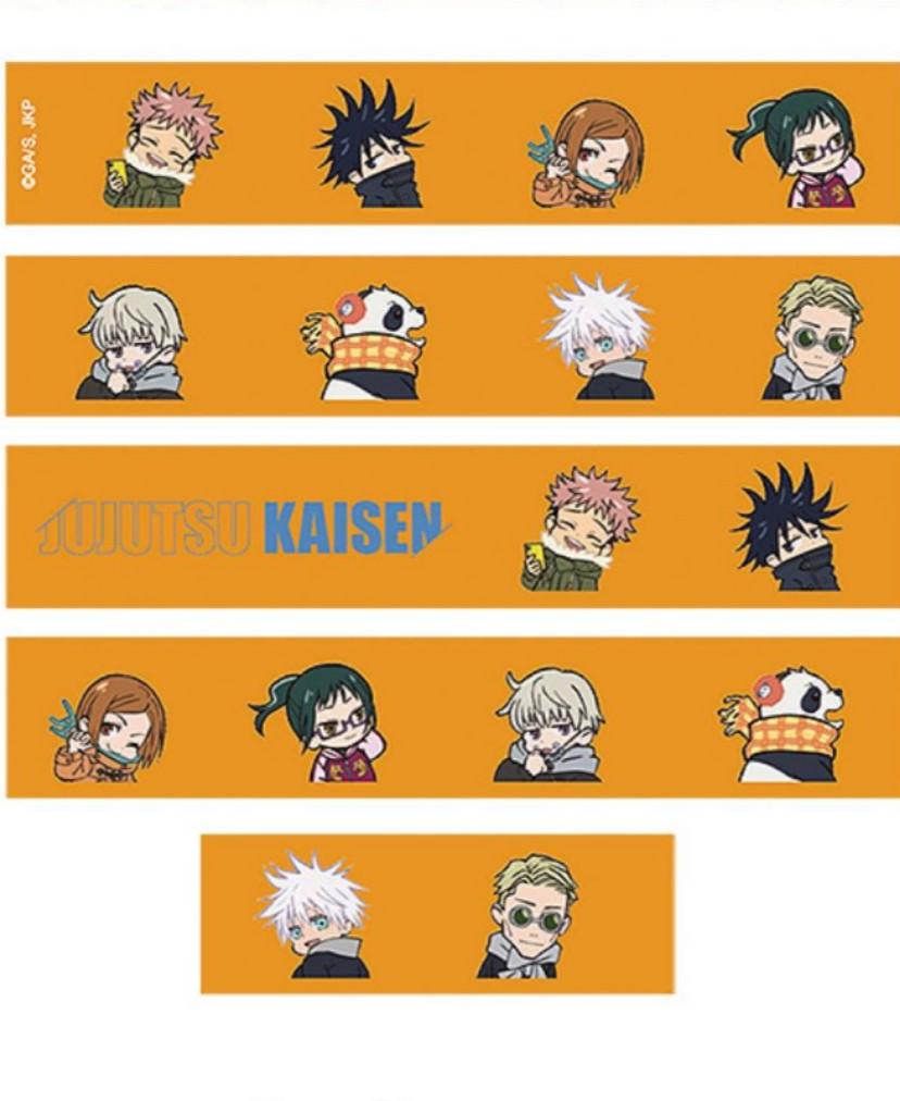 JJK Jujutsu Kaisen - Nanami kuji rubber strap, Exhibition chibi washi ...
