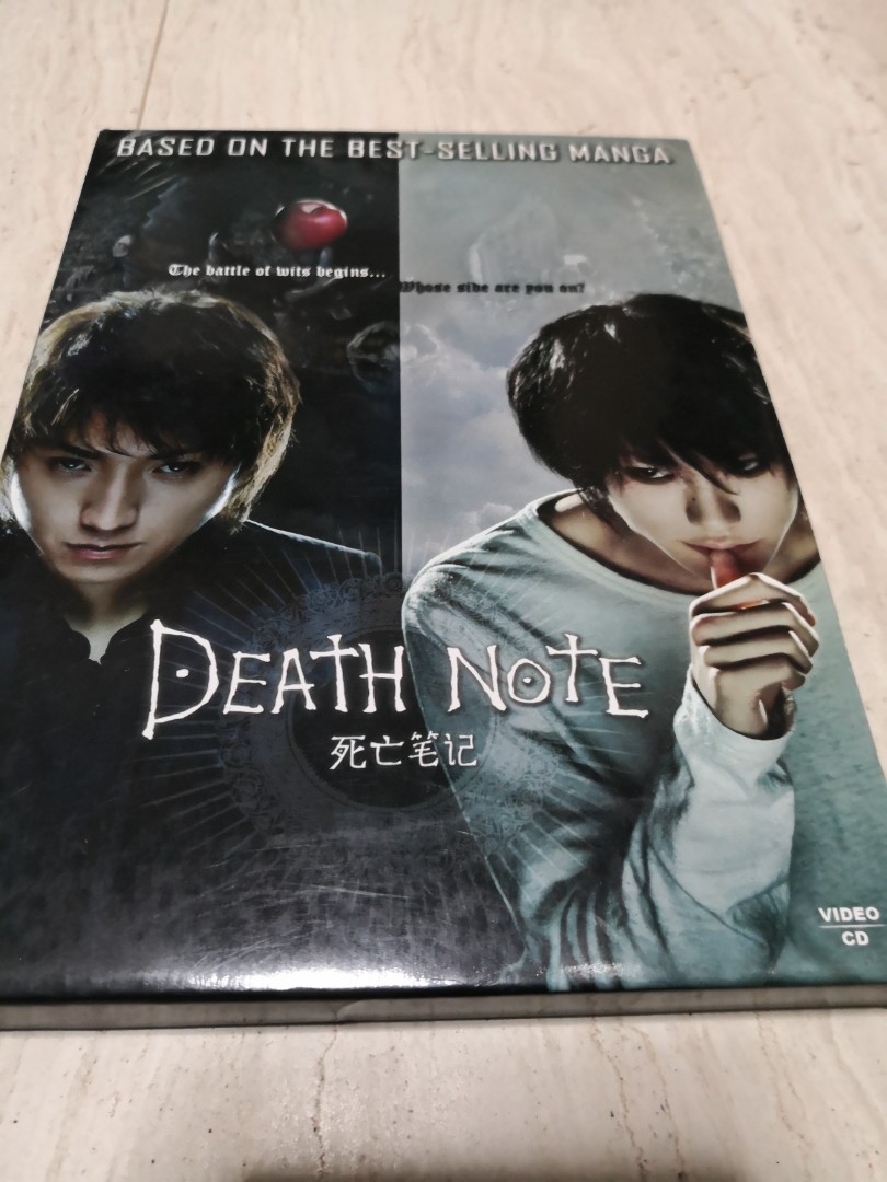 Jp 死亡笔记 Death Note VCD, Hobbies & Toys, Music & Media, CDs & DVDs on Carousell