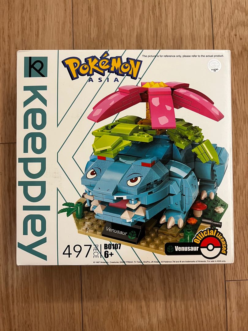 Keeppley Pokemon venusaur pikachu Lego, Hobbies & Toys, Toys & Games on ...