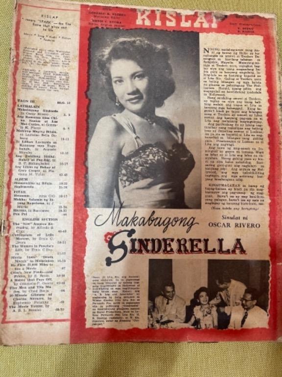 Kislap Magazines Vintage Issues from 1950, 1952 and 1953, Hobbies ...