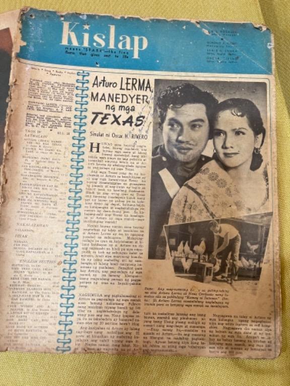 Kislap Magazines Vintage Issues from 1950, 1952 and 1953, Hobbies ...