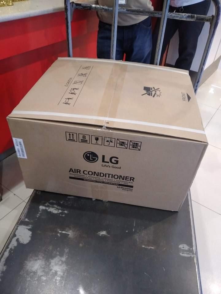 LG DUAL INVERTER WINDOW TYPE AIR CONDITIONER, TV & Home Appliances, Air ...