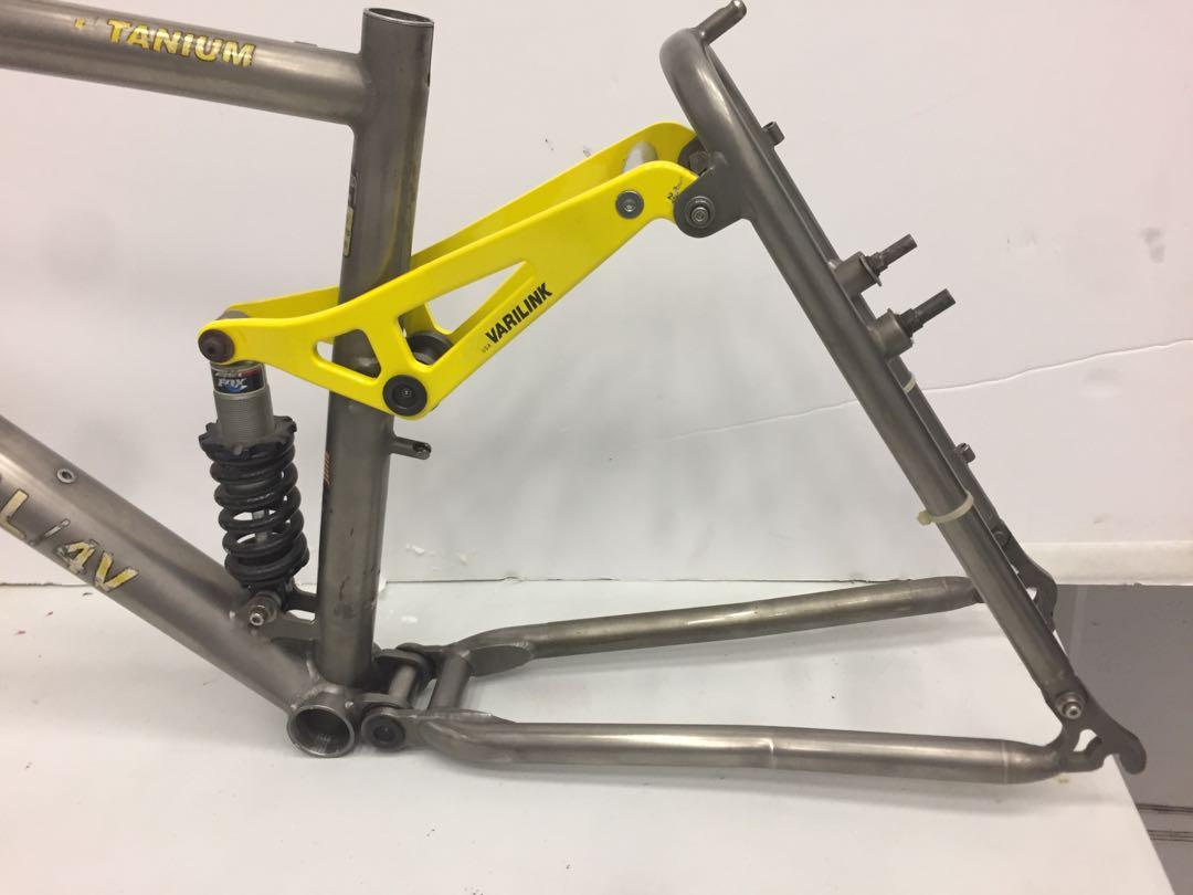 LITESPEED OCOEE FS FULL TITANIUM FRAME ONLY, Sports Equipment, Bicycles ...