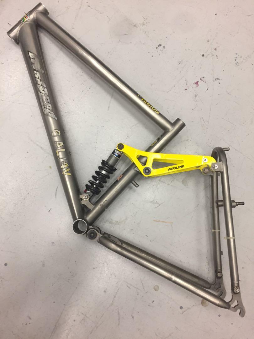 LITESPEED OCOEE FS FULL TITANIUM FRAME ONLY, Sports Equipment, Bicycles ...