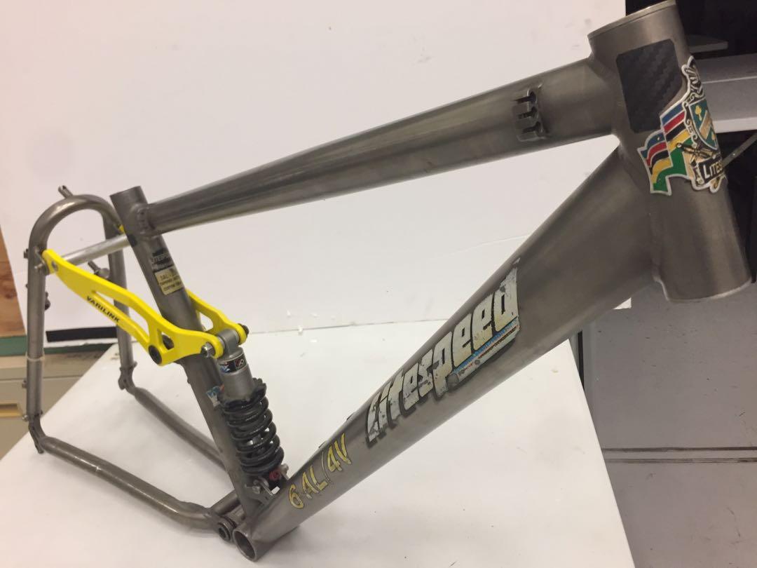LITESPEED OCOEE FS FULL TITANIUM FRAME ONLY, Sports Equipment, Bicycles ...