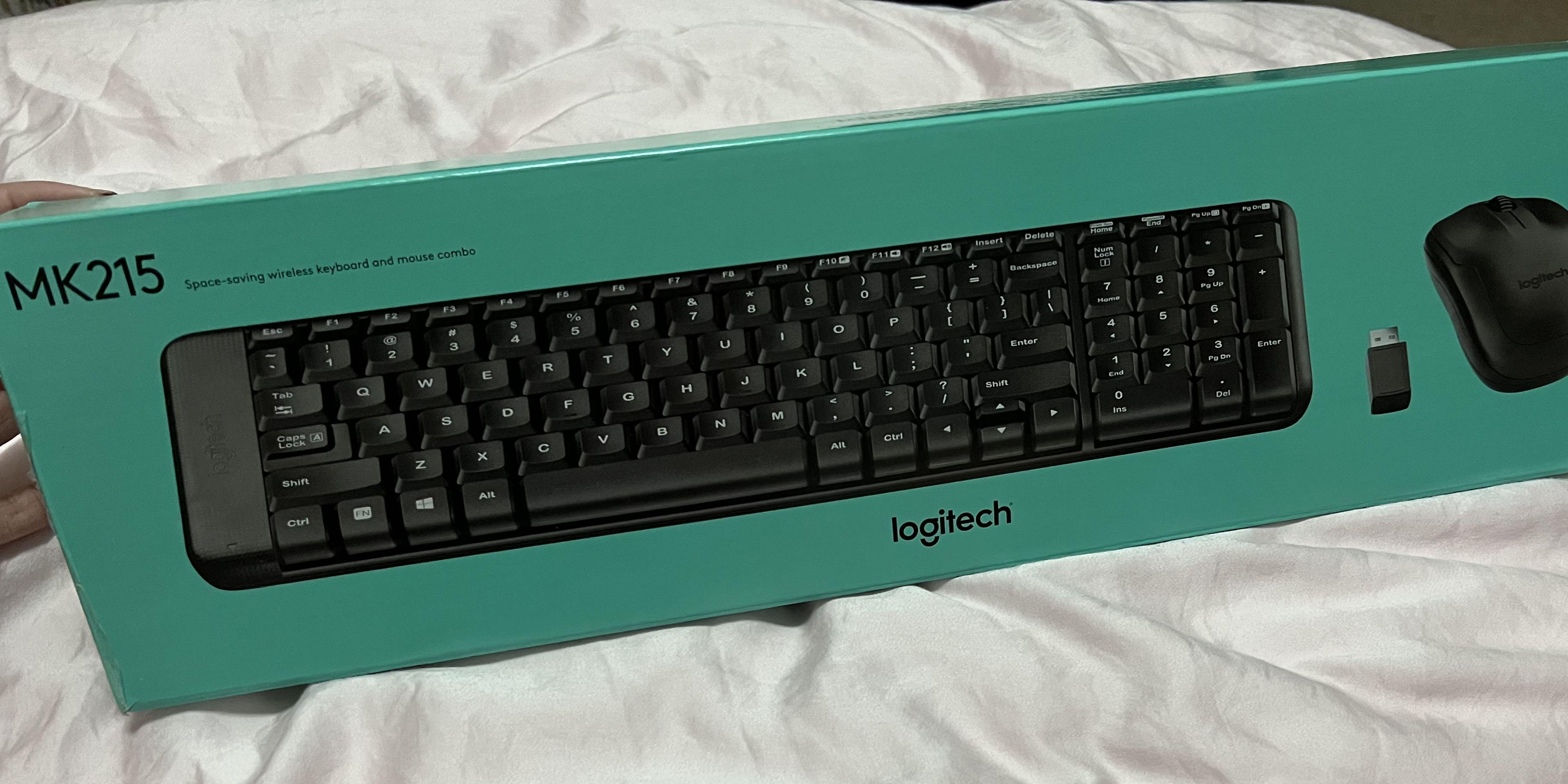 Logitech Mk215 Wireless Keyboard And Mouse Computers And Tech Parts And Accessories Computer