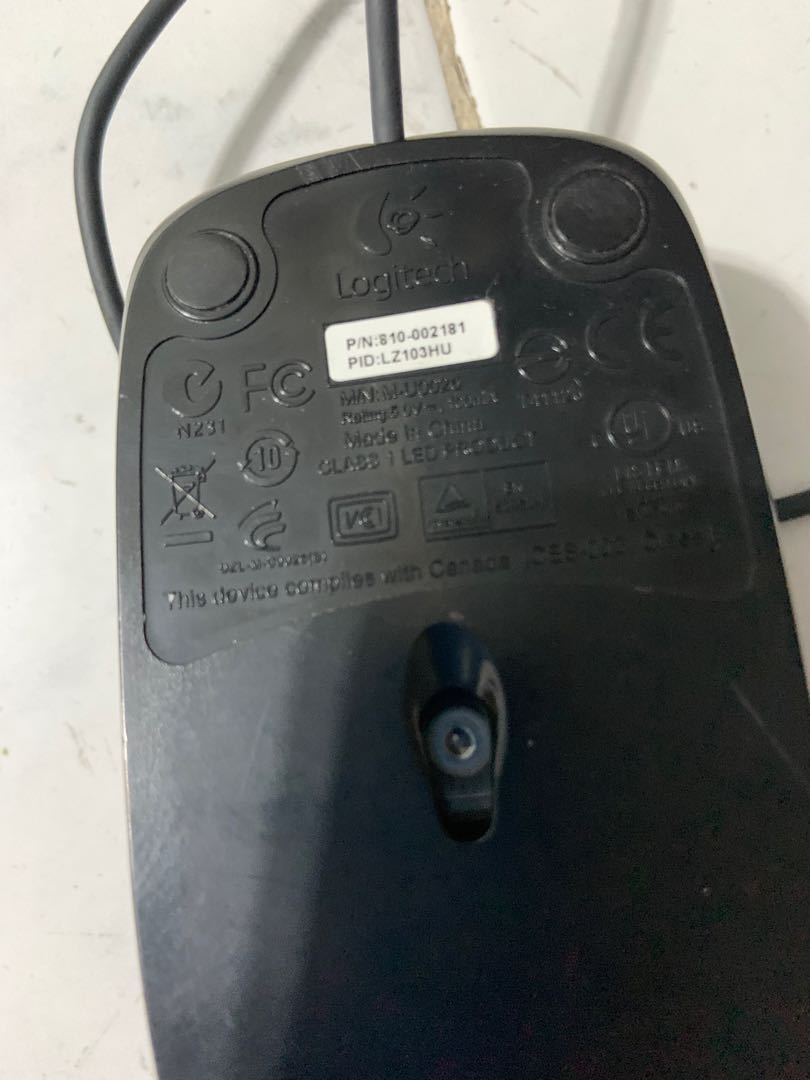 Logitech working mouse, Computers & Tech, Parts & Accessories, Mouse ...