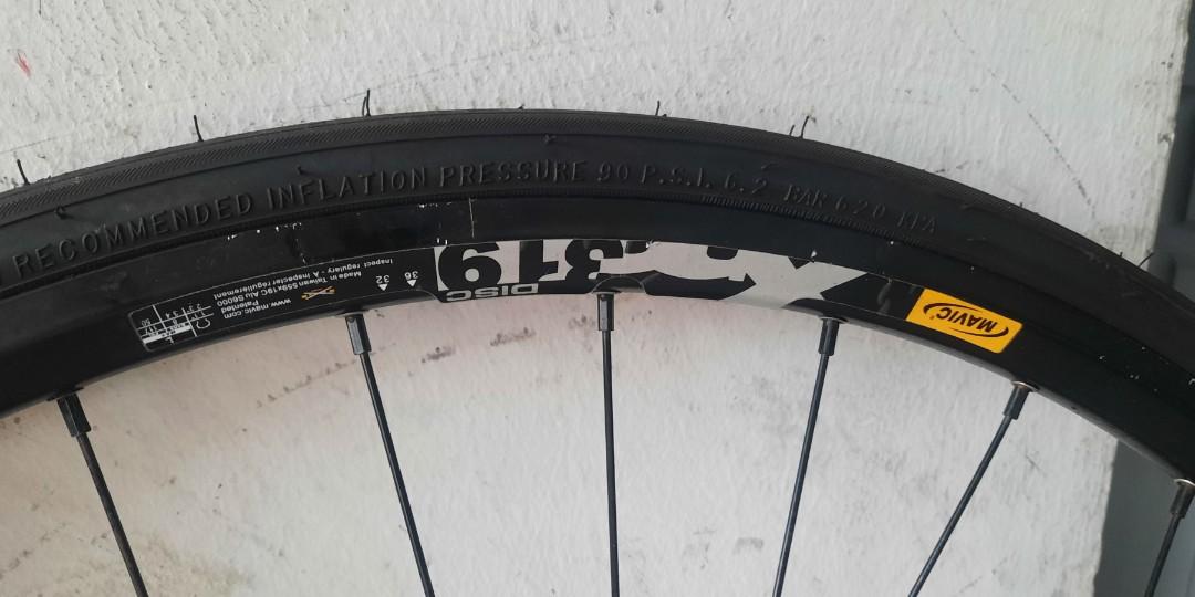 Mavic 319 fixed gear wheelset, Sports Equipment, Bicycles & Parts ...