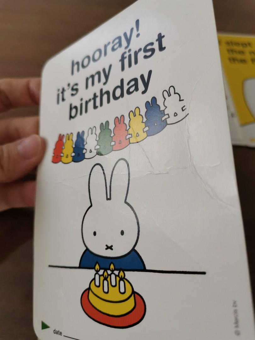 Milestone Miffy baby cards, Babies & Kids, Babies & Kids Fashion on ...