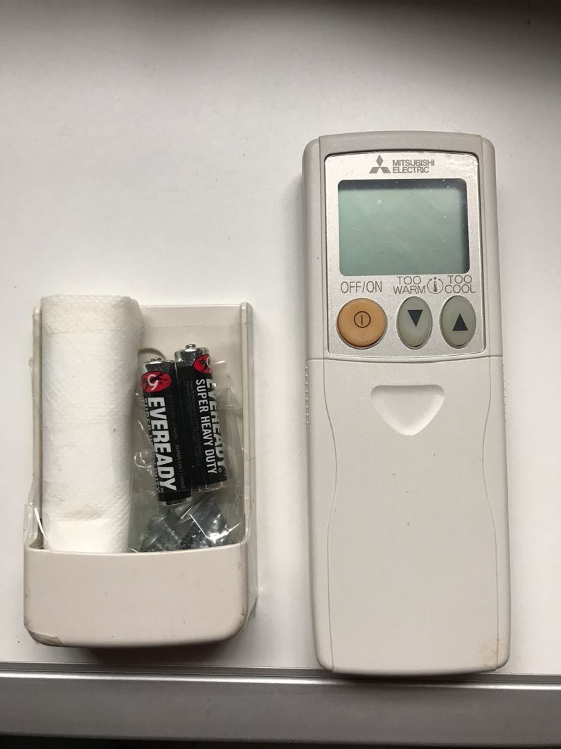 Mitsubishi electric aircon remote controller, TV & Home Appliances, Air ...