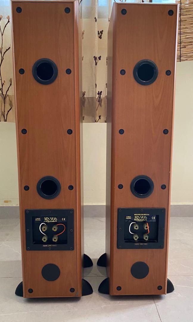 MORDAUNT-SHORT MS-906 FLOORSTANDING SPEAKERS, Audio, Soundbars ...