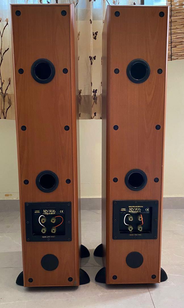MORDAUNT-SHORT MS-906 FLOORSTANDING SPEAKERS, Audio, Soundbars ...