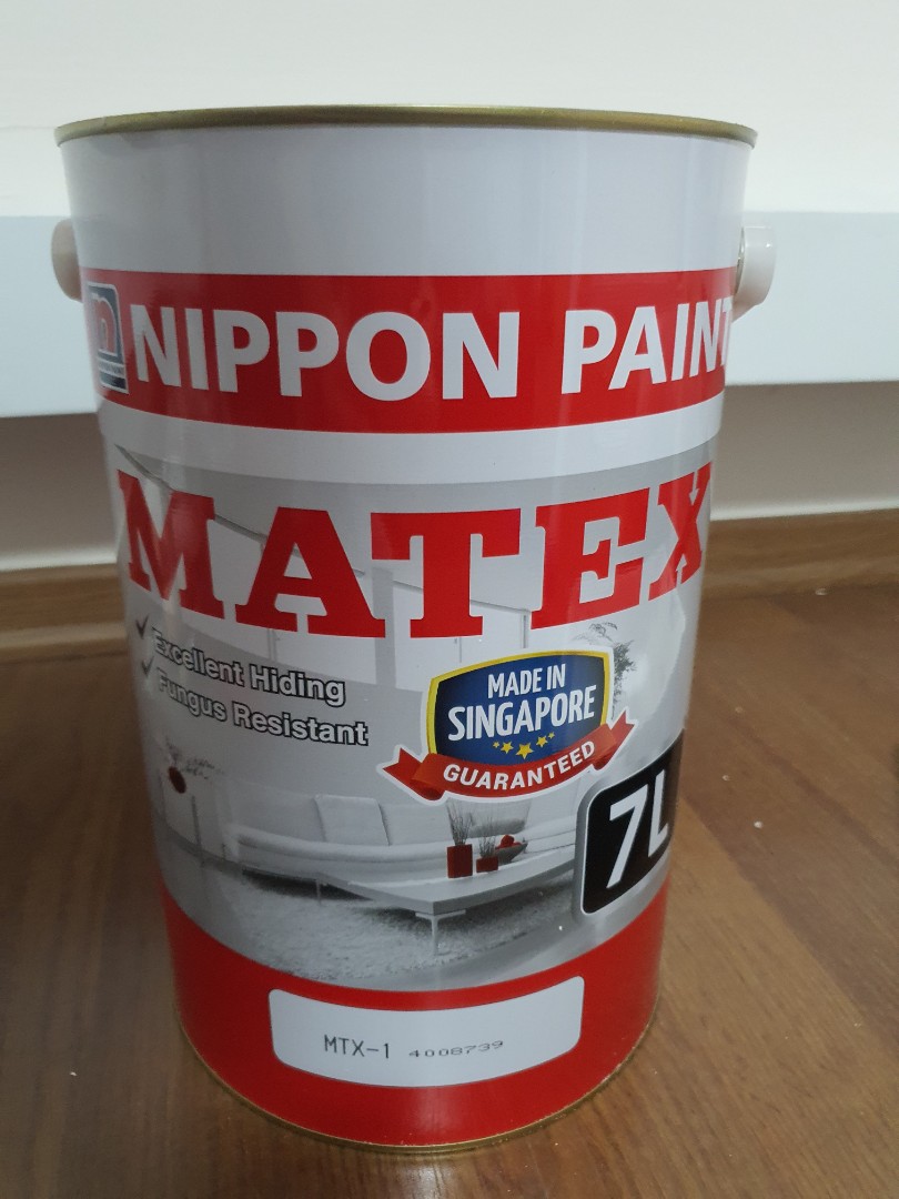 Nippon Matex Emulsion Paint, Furniture & Home Living, Home Improvement ...