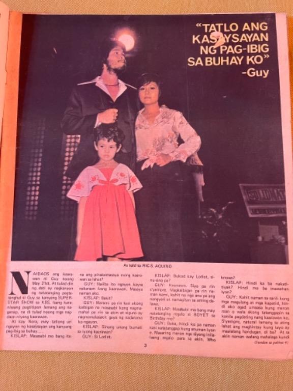 Nora Aunor - Kislap Magazines, Hobbies & Toys, Books & Magazines ...