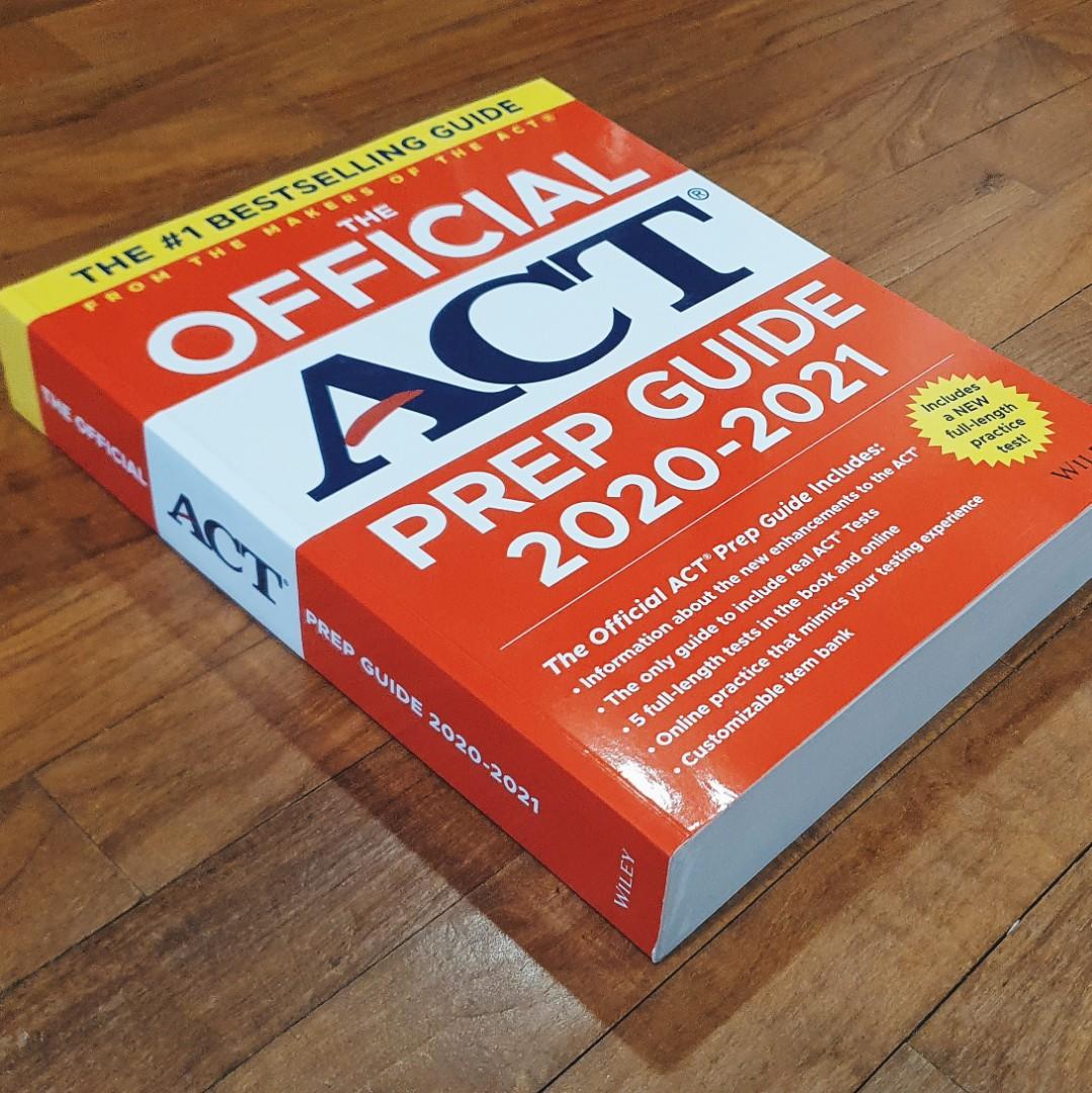 Official ACT Prep Guide 2020-2021, Hobbies & Toys, Books & Magazines ...