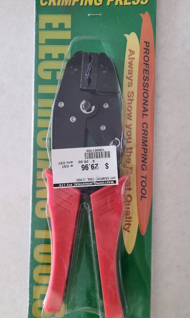 OPT Crimping Tools, Furniture & Home Living, Home Improvement ...