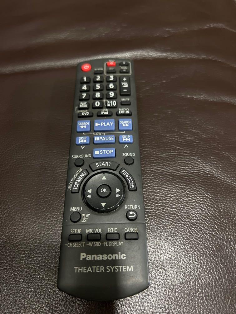 Original Panasonic Remote, TV & Home Appliances, TV & Entertainment, TV ...