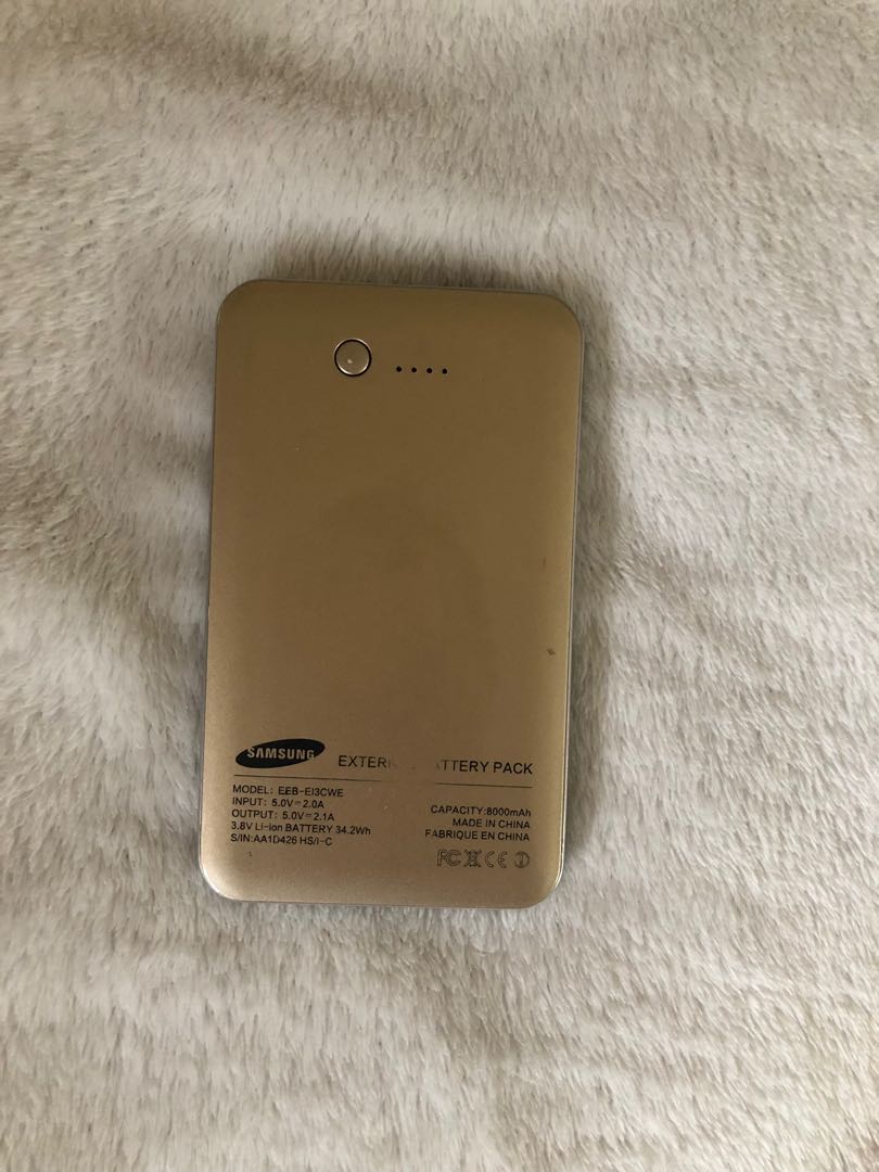 Original Samsung powerbank (8000mah) on Carousell