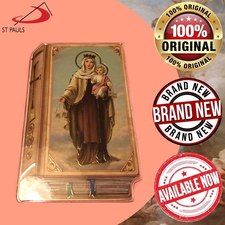 Our Lady of Mount Carmel Stampita / Holy Card / Prayer Card, Hobbies ...