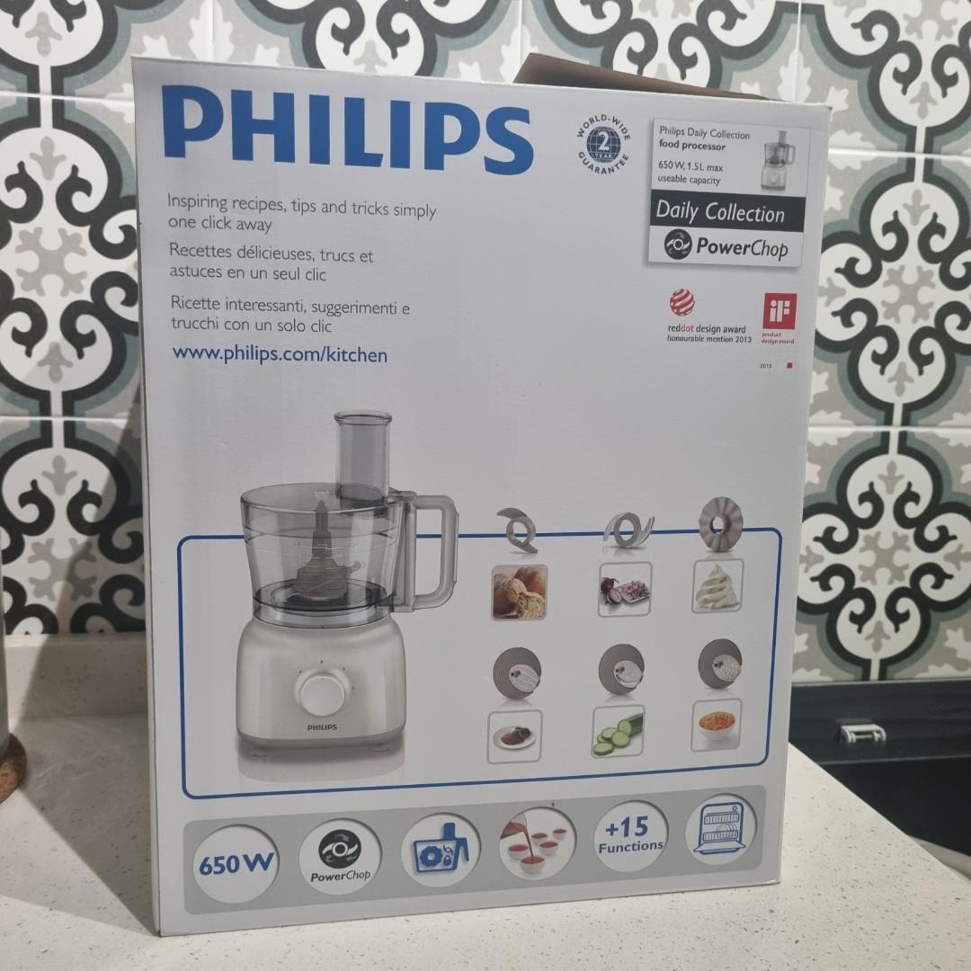 Philips Power Chop Food Processor Grinder Blender, TV & Home Appliances ...