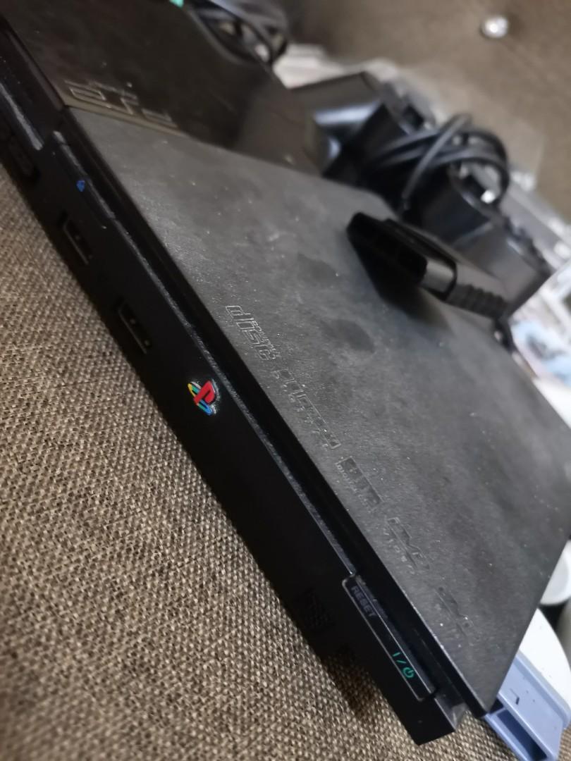 PlayStation 2 PS2 Slim SCHP-90006 Set, Video Gaming, Video Game ...