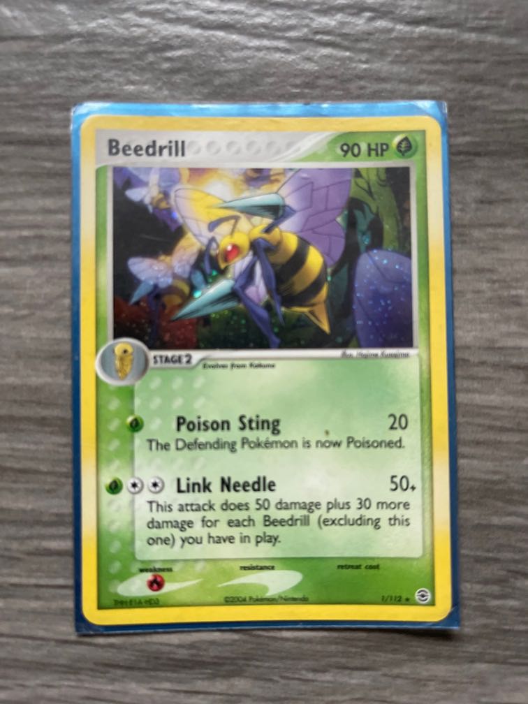 Pokémon (Beedrill), Hobbies & Toys, Toys & Games on Carousell