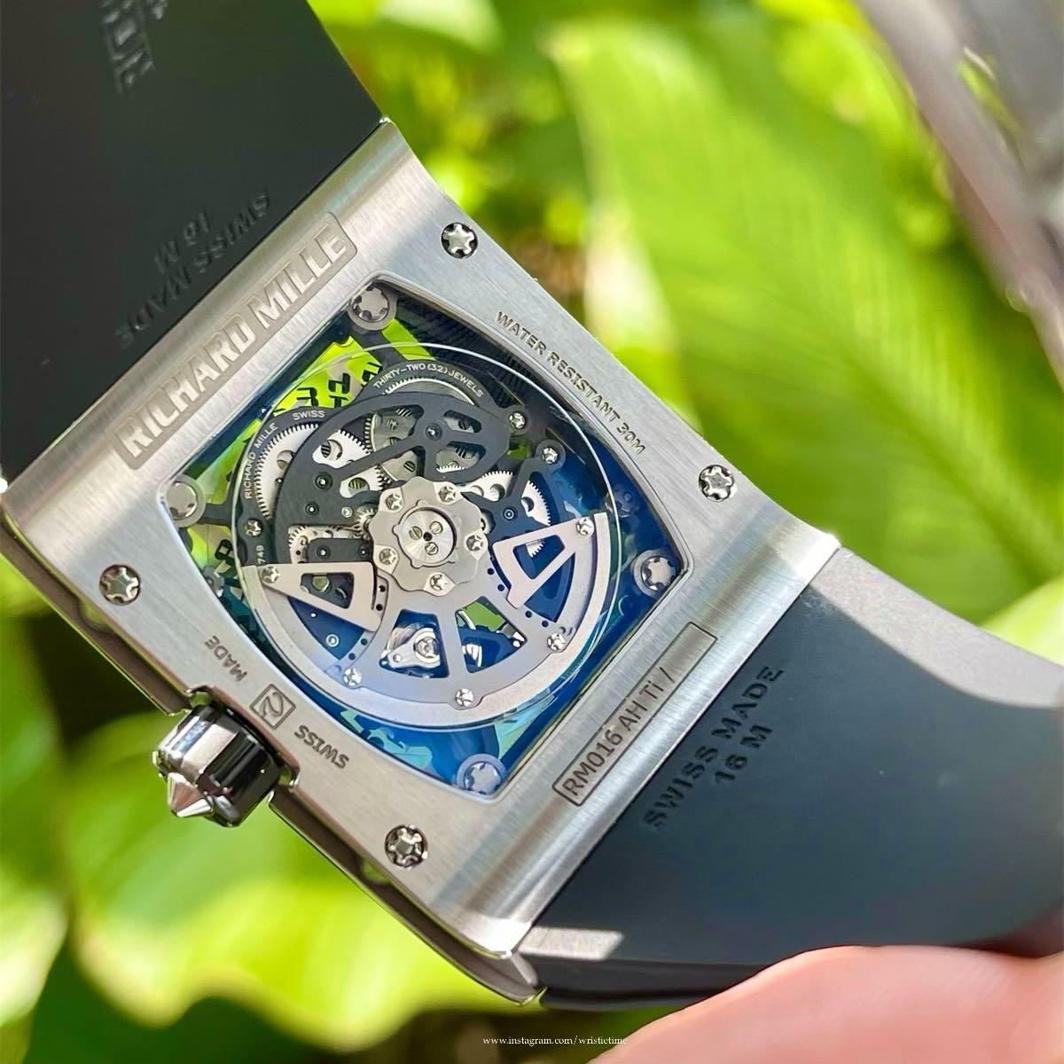 Richard Mille RM016 Ti Exra Flat 2020, Luxury, Watches on Carousell