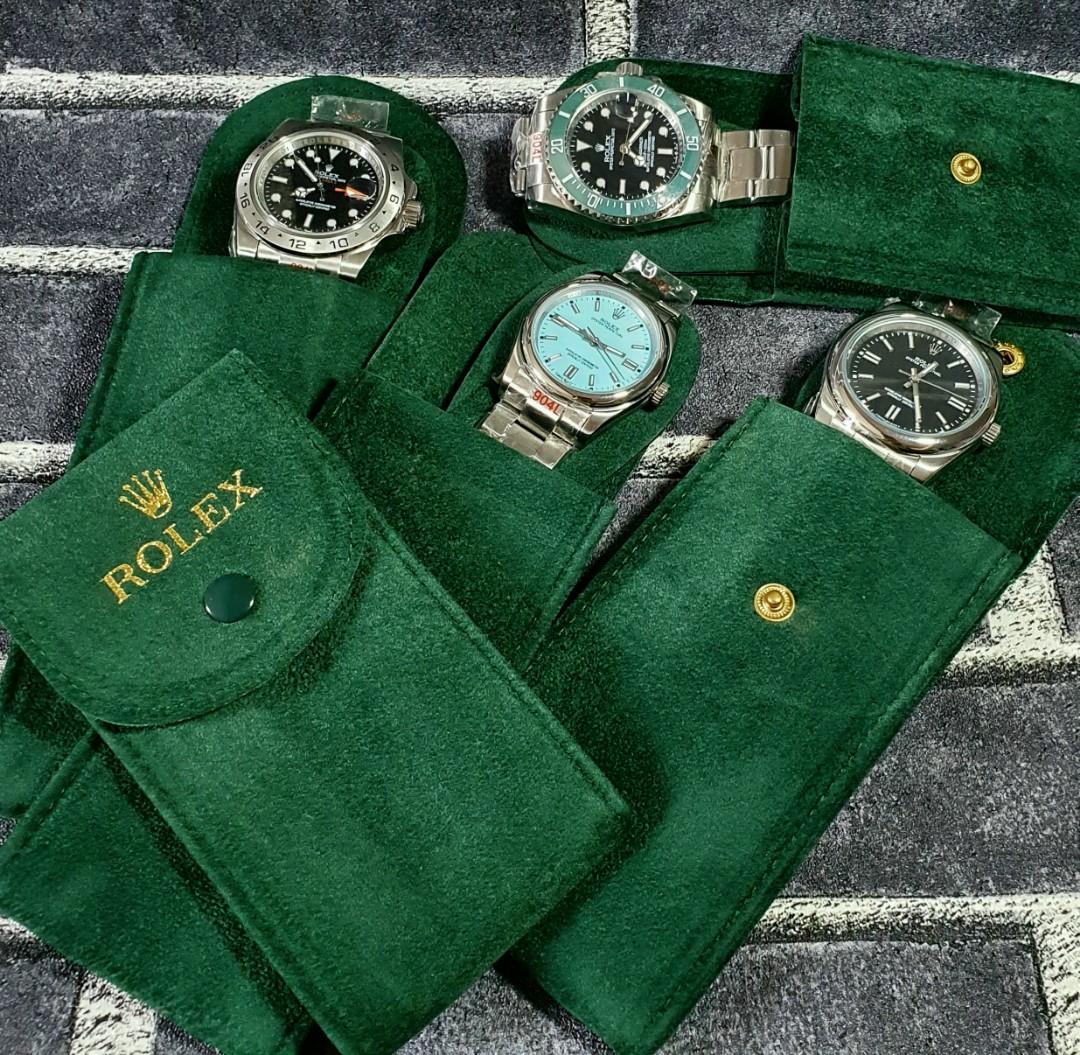 Rolex Velvet Pouch Bag for sale !! for : Rolex Submariner Hulk Rolex ...