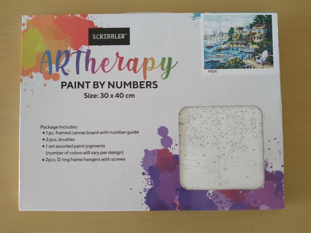 Scribbler Artherapy Paint by Numbers, Hobbies & Toys, Stationary ...