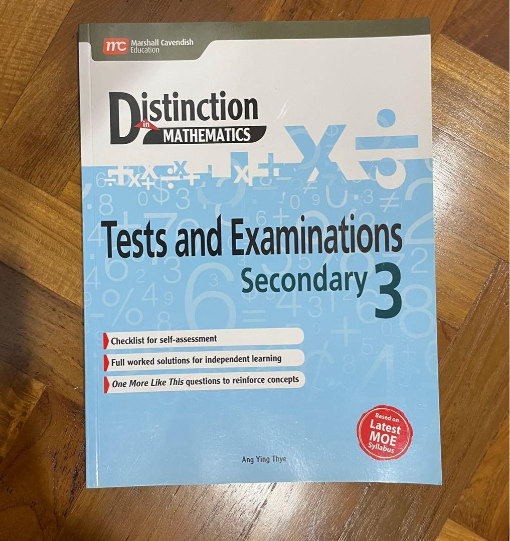 Secondary 3 Maths Assessment Book, Hobbies & Toys, Books & Magazines ...