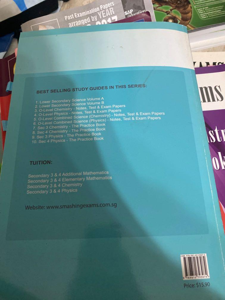 Secondary 3 Physics Practice Book, Hobbies & Toys, Books & Magazines ...