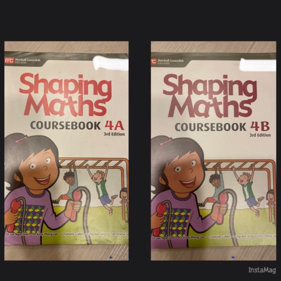 Shaping Maths Coursebook 4A/4B/6A/6B, Hobbies & Toys, Books & Magazines ...