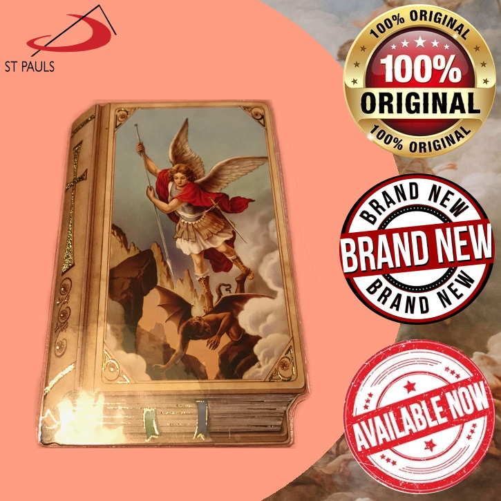 St. Michael the Archangel Stampita / Holy Card / Prayer Card, Hobbies ...