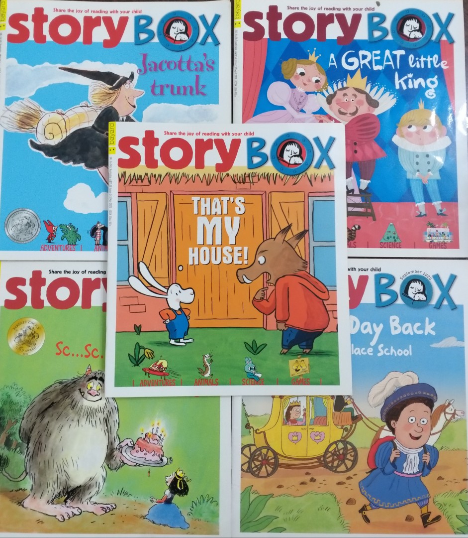 Storybox-giving your child a gift of reading, Hobbies & Toys, Books ...