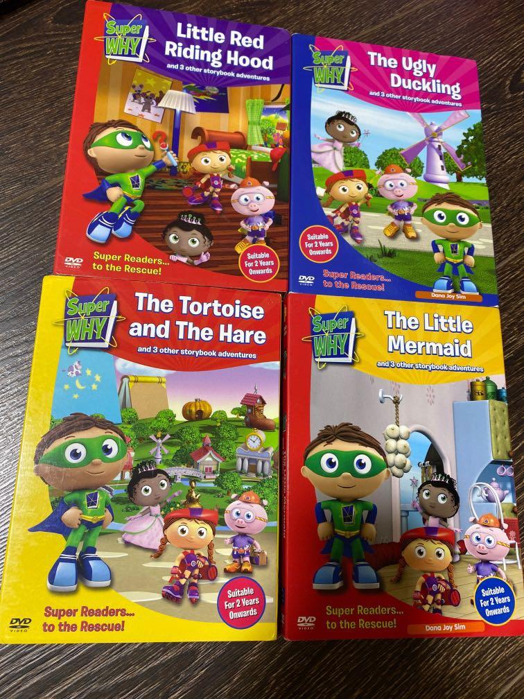 Super Why DVDs for Kids (Set A), Hobbies & Toys, Music & Media, CDs ...