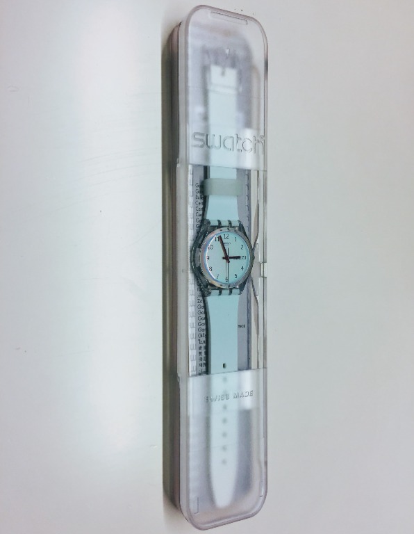 SWATCH Watch ULTRACIEL Sky blue ULTRACIEL (GE713), Women's Fashion ...