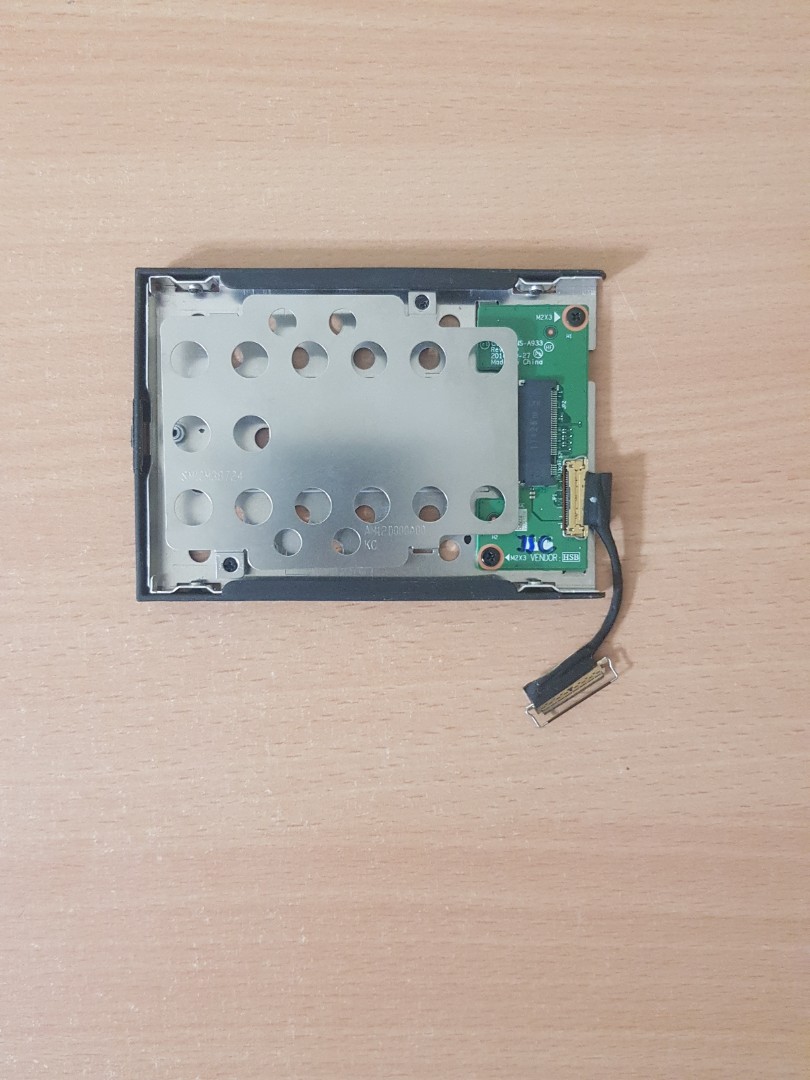 (Last piece) T470 T480 NVMe SSD M.2 Caddy with adapter and wire (Lenovo ...