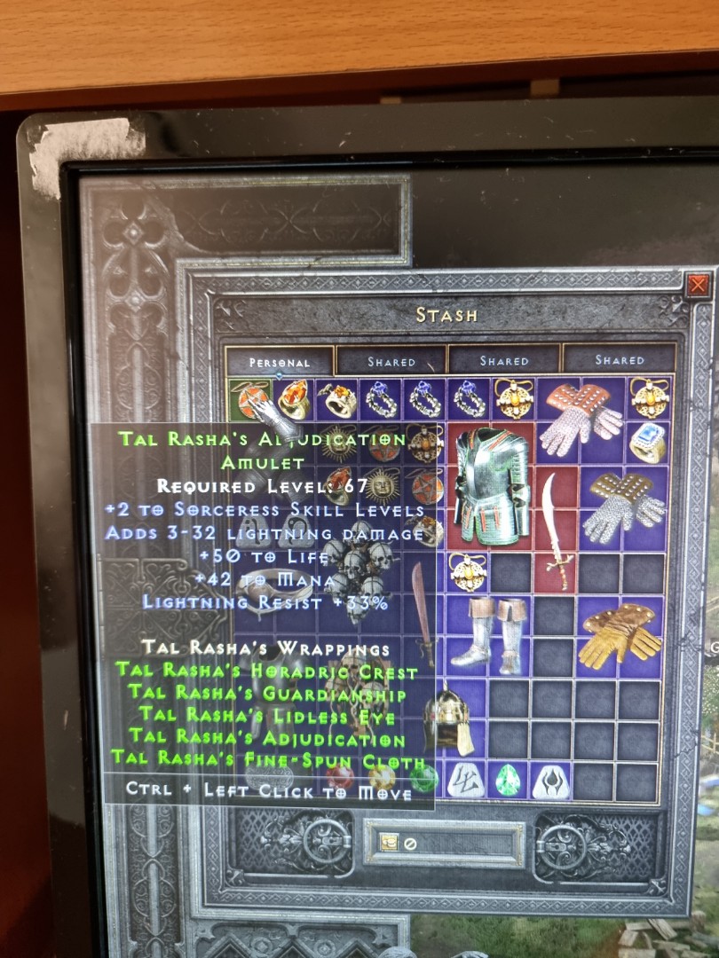 Tal Rasha Abjudication Amulet, Video Gaming, Video Games, Others on ...