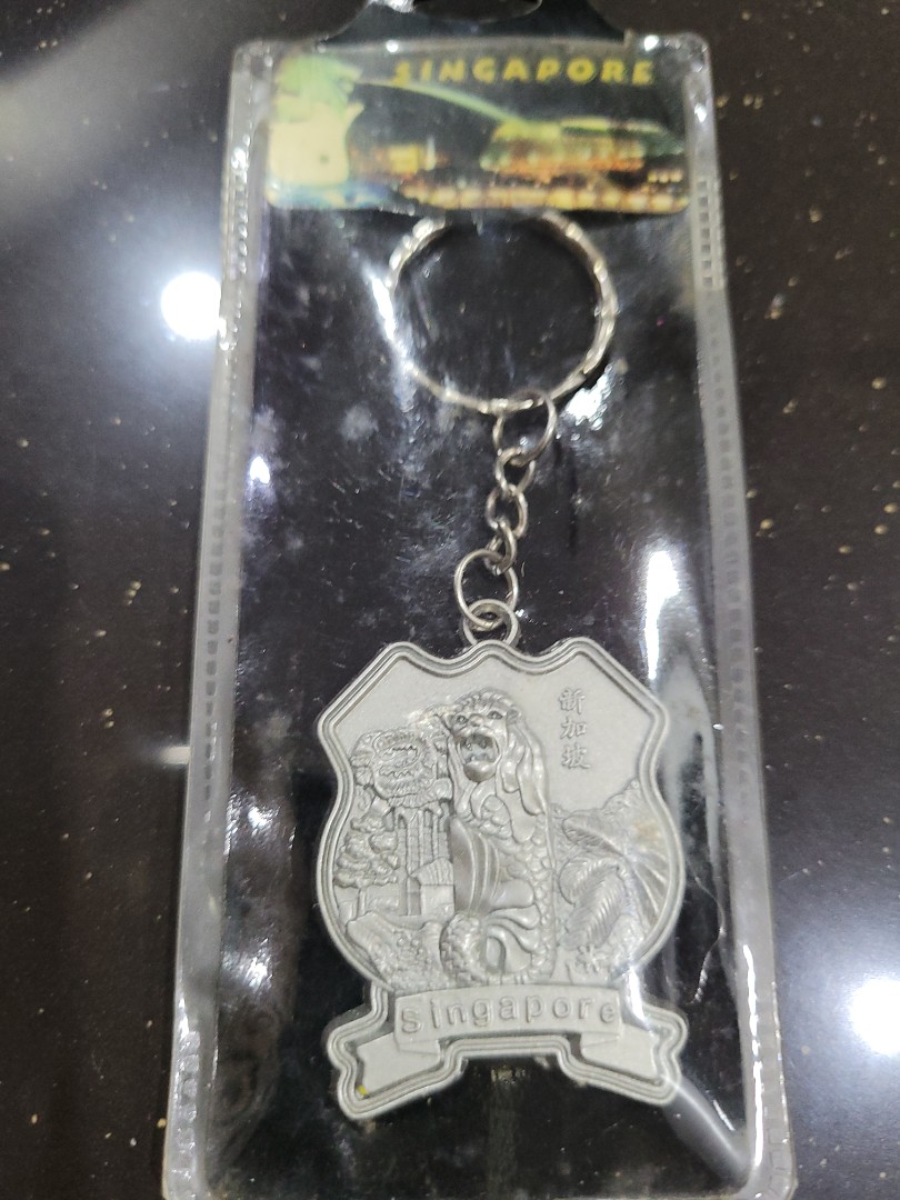The Merlion Singapore KeyChain, Hobbies & Toys, Collectibles ...