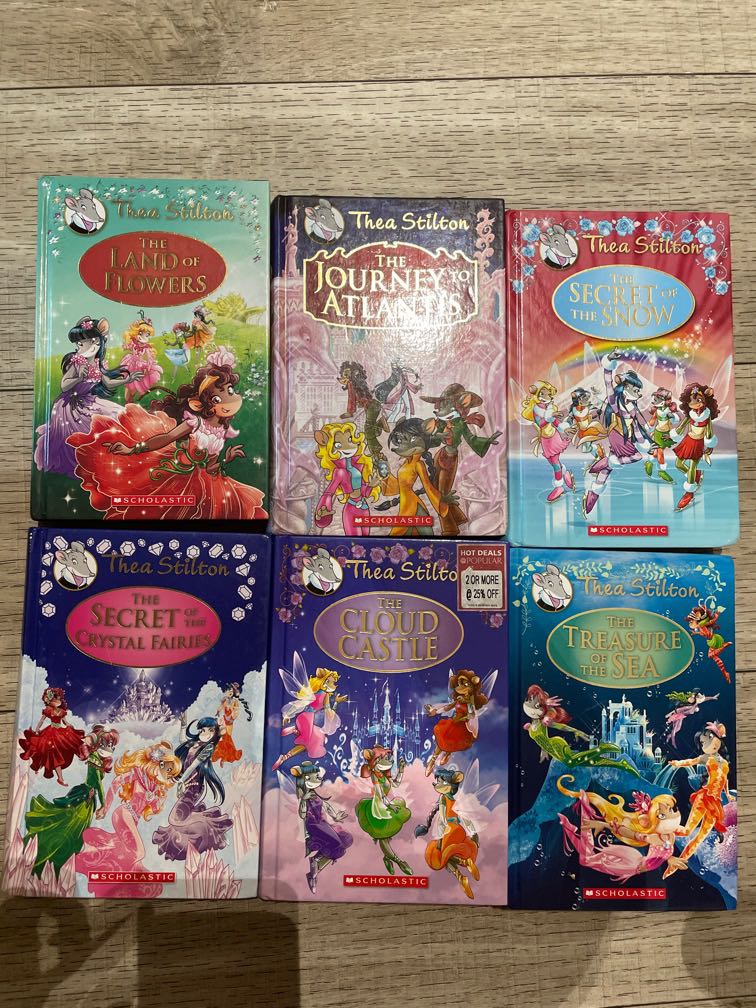 Thea Stilton collection, Hobbies & Toys, Books & Magazines, Children's ...