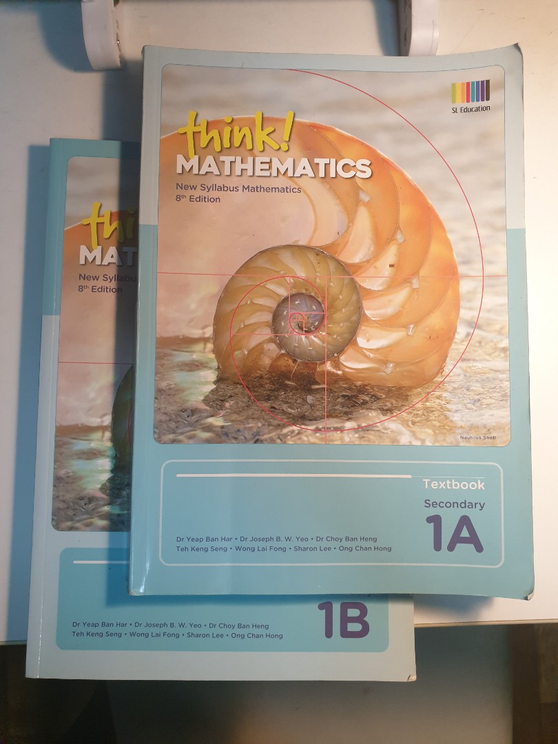 Think ! Mathematics textbook 1A + 1B, Hobbies & Toys, Books & Magazines ...