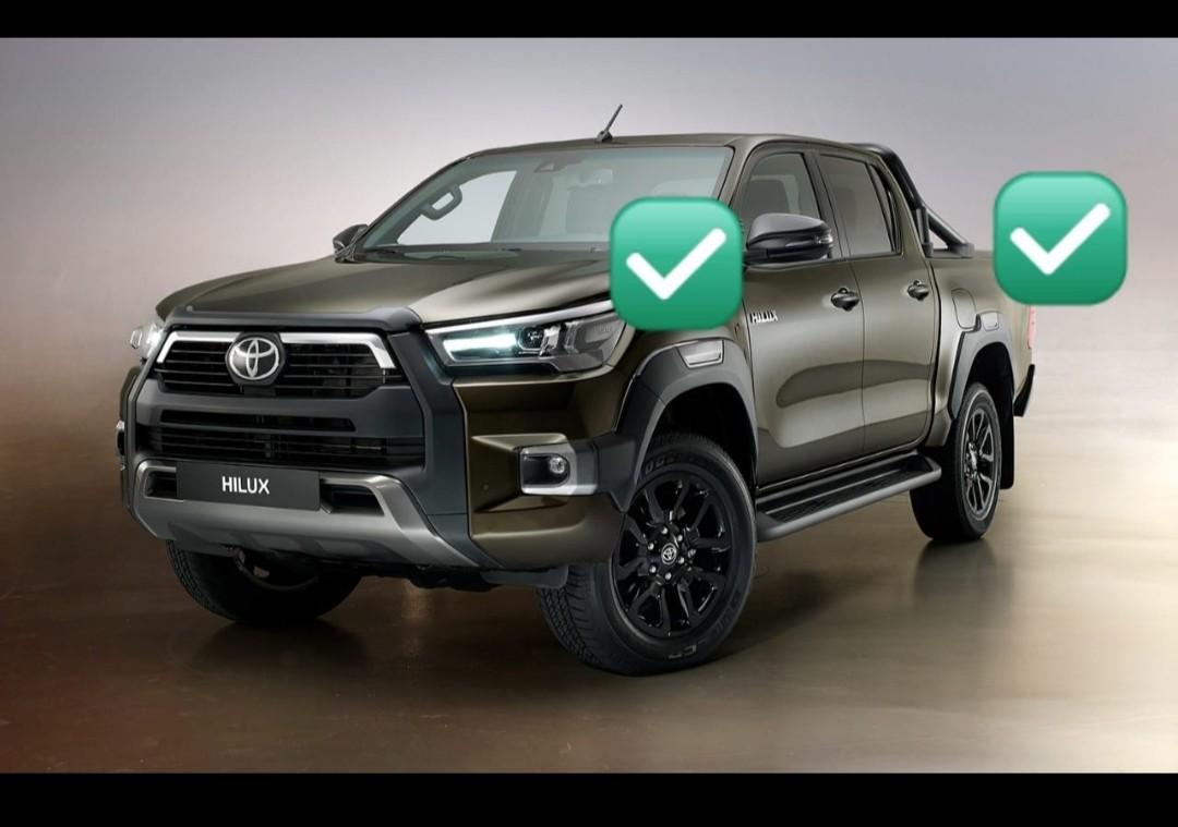 Toyota Hilux 8th Gen (2020-2021) Wheel Arch Fenders, Auto Accessories ...