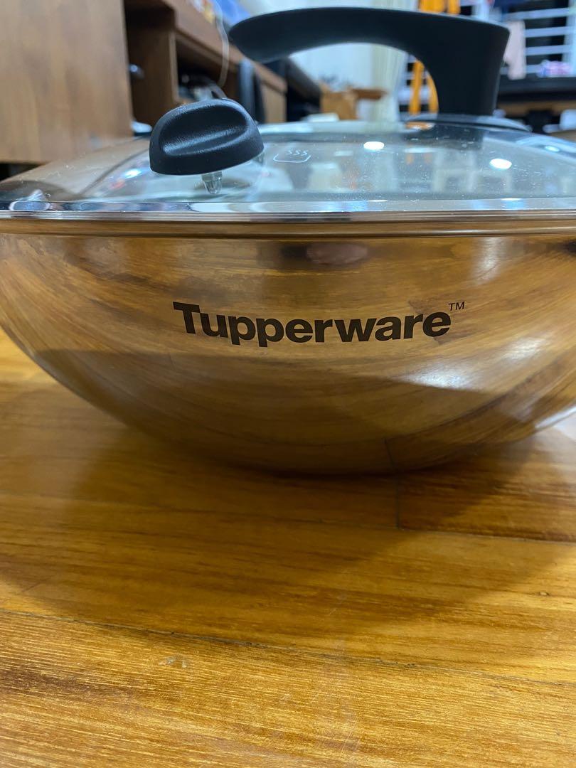 Tupperware Inspire Stainless steel wok, Furniture & Home Living ...
