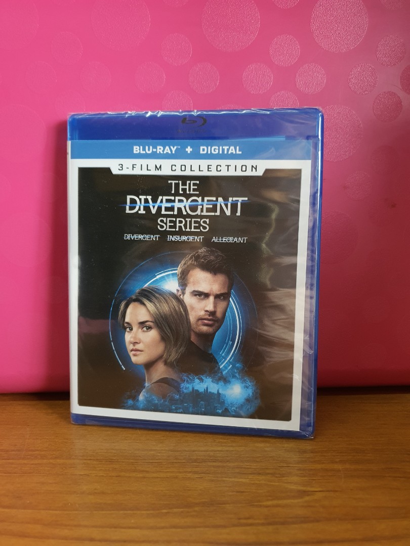 USA Blu Ray - Divergent Series 3 Film Collection (3 Movies, 3 Blu Ray Discs, Divergent ...