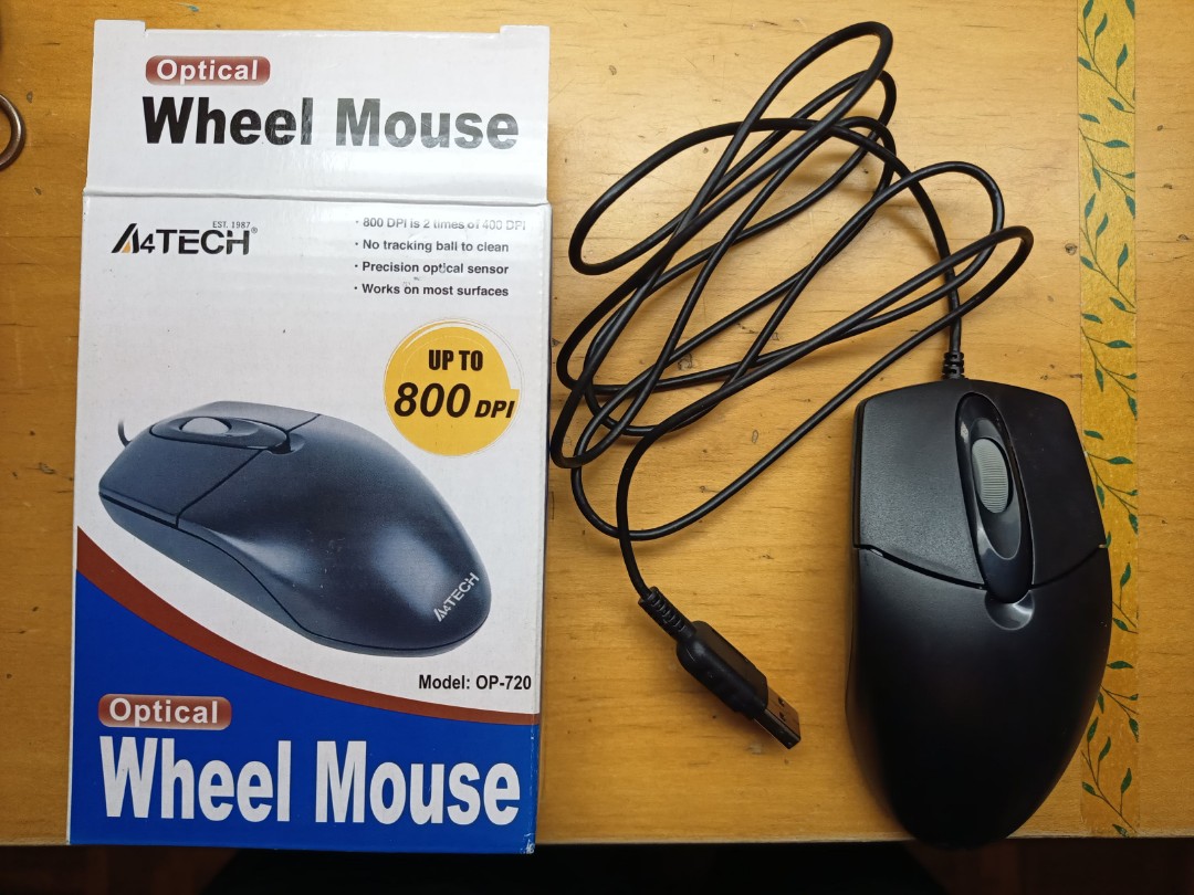 USB mouse. Wheel mouse. Computer mouse, Computers & Tech, Parts ...