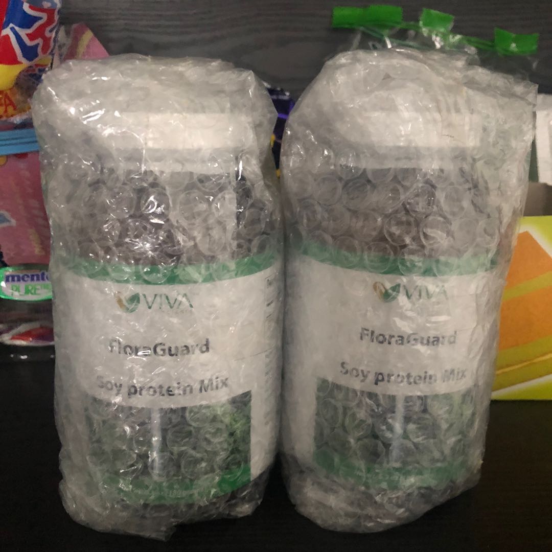 VIVA FloraGuard Soy protein Mix, Health & Nutrition, Health Supplements ...