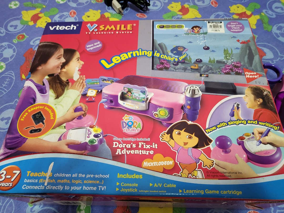 VTECH Dora's Fix-it adventure, Babies & Kids, Infant Playtime on Carousell
