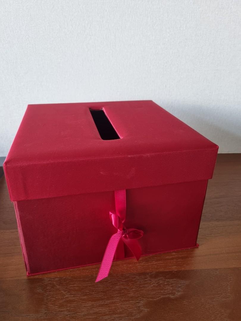 Wedding Ang Bao box, Everything Else on Carousell