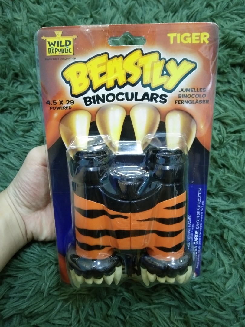 Wild Republic Beastly Tiger Binocular, Hobbies & Toys, Collectibles ...