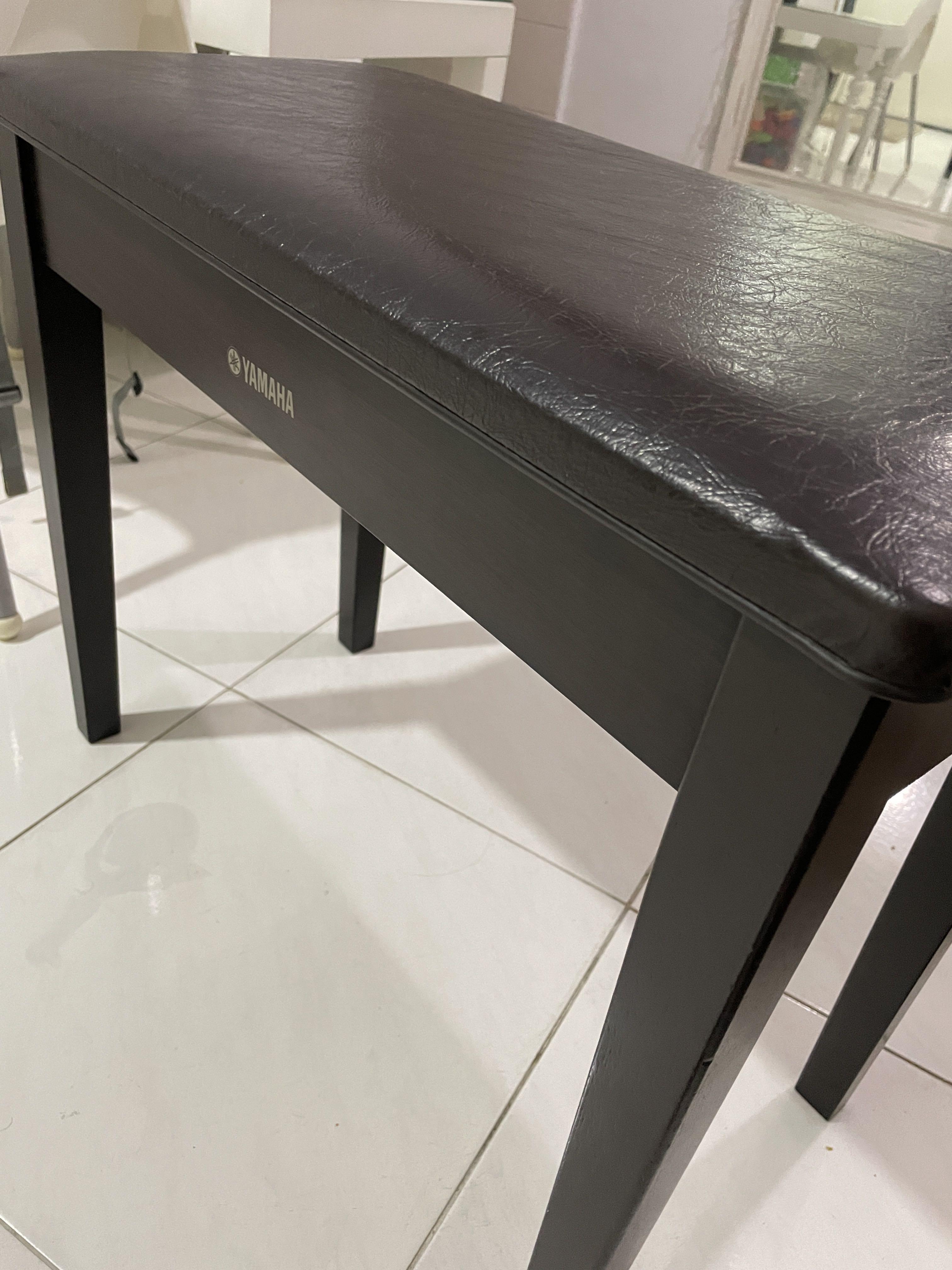 YAMAHA piano bench, Furniture & Home Living, Furniture, Other Home ...